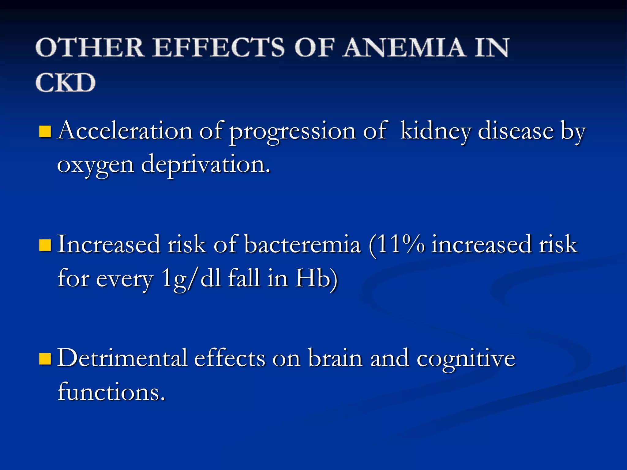 Anaemia of chronic kidney disease GUIDELINES TO PRACTICE 2013 | PDF