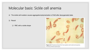 Anaemia, Pathophysiology, Types and Disorders.pptx