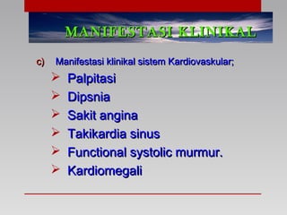 ANAEMIA & THALASSEMIA | PPT
