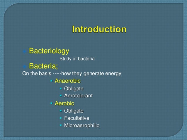 Anaerobic bacteria12