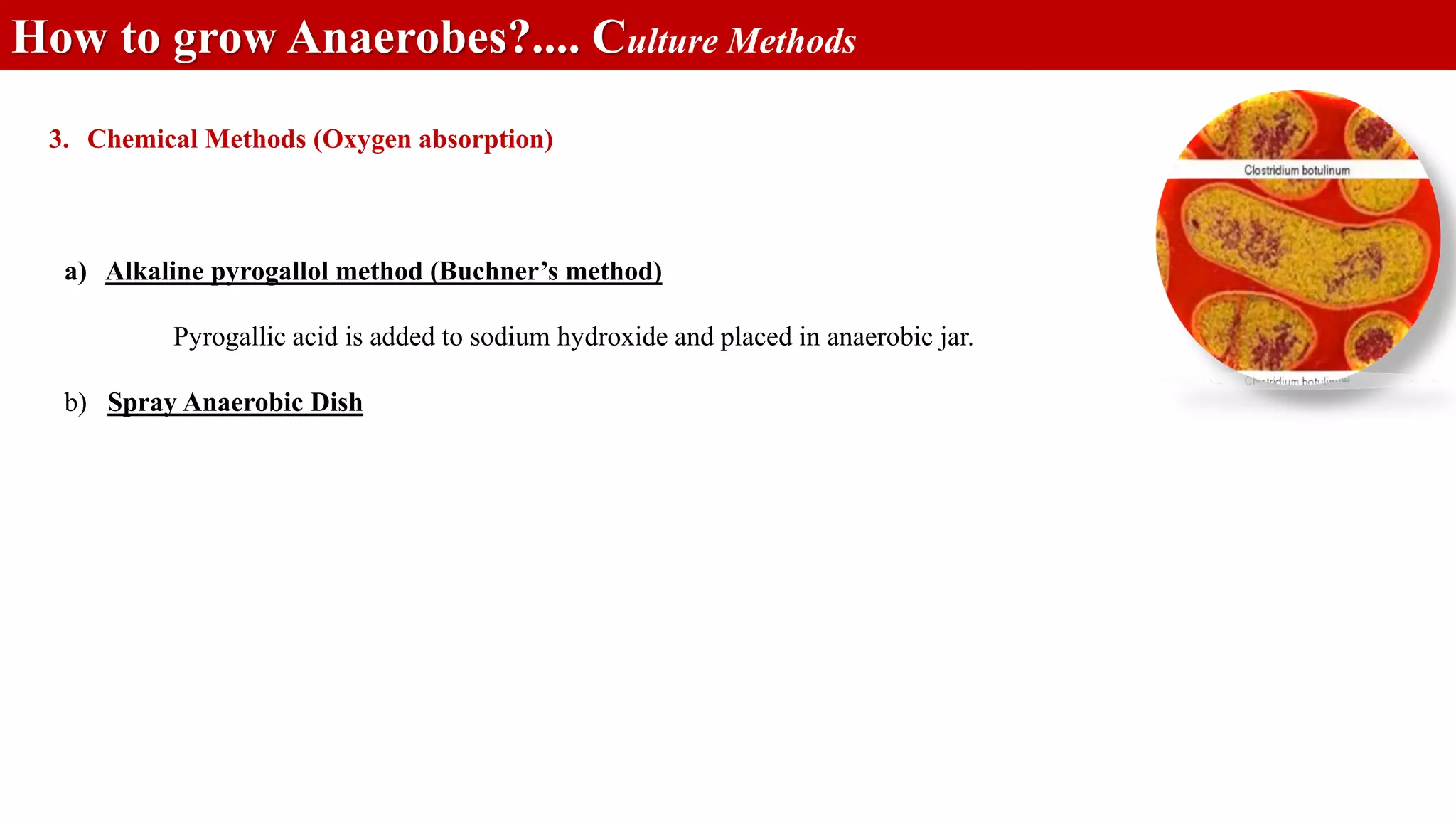 Anaerobic culture media and methods | PDF