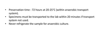 Lecture on Anaerobic Culture Systems by Dr. Avizit Sarker | PPT