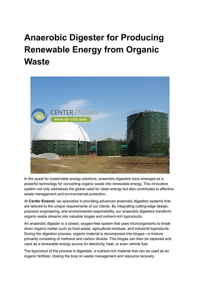 Anaerobic Digester for Producing Renewable Energy from Organic Waste.docx