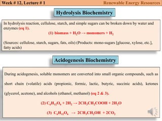 Anaerobic digestion (ad) of biomass renewable energy resources | PPT
