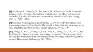 ANAEROBIC DIGESTION AND BIOHYTHANE PRODUCTION .ppt
