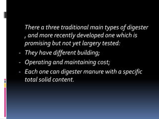 Anaerobic Digestion Presentazione Si | PPTX
