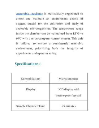 Anaerobic Incubator | PDF