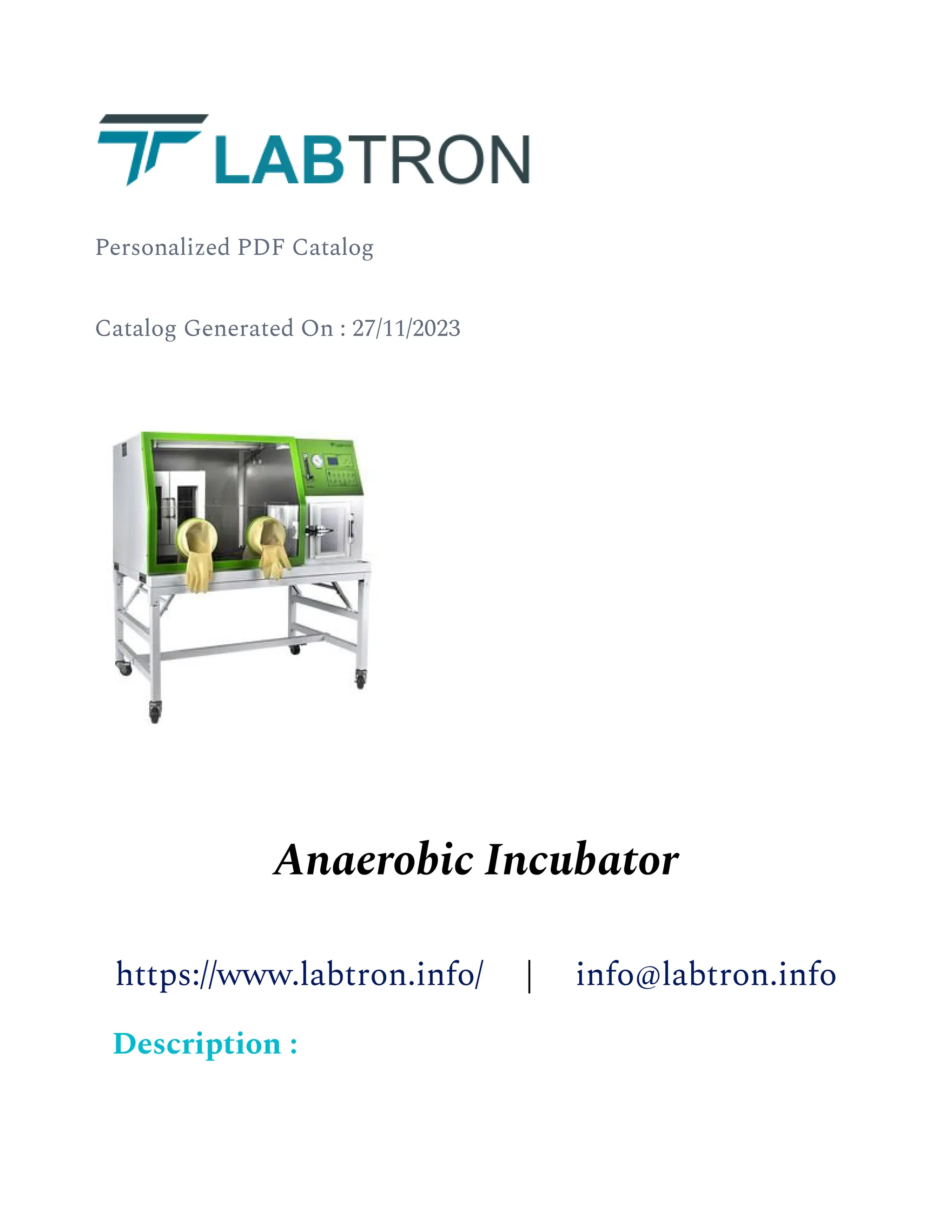 Anaerobic Incubator | PDF