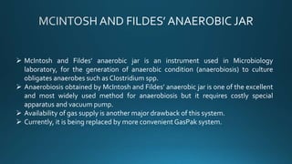 Anaerobic jar | PPTX