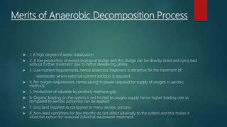 Anaerobic methods of waste water treatment v.n.nag