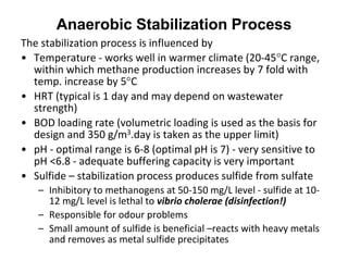 Anaerobic ponds | PPTX