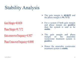 Anaerobic Waste Water Treatment System | PPTX