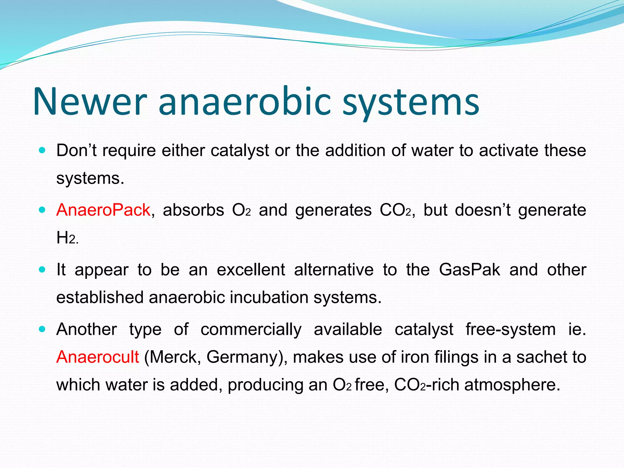 Anaerobiosis | PPTX
