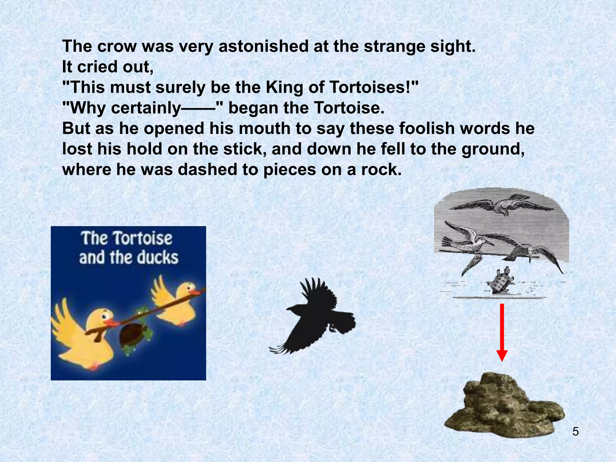 An Aesop's Fable with Good Morals | PPT