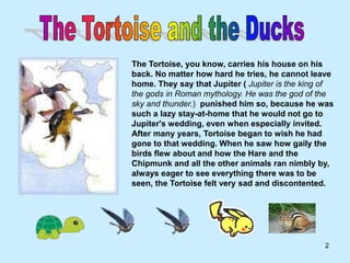 An Aesop's Fable with Good Morals | PPT