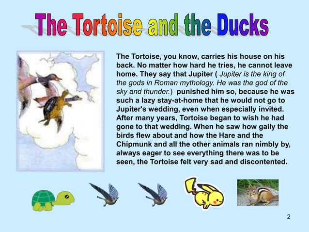 An Aesop's Fable with Good Morals | PPT