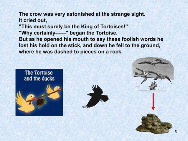 An Aesop's Fable with Good Morals | PPT