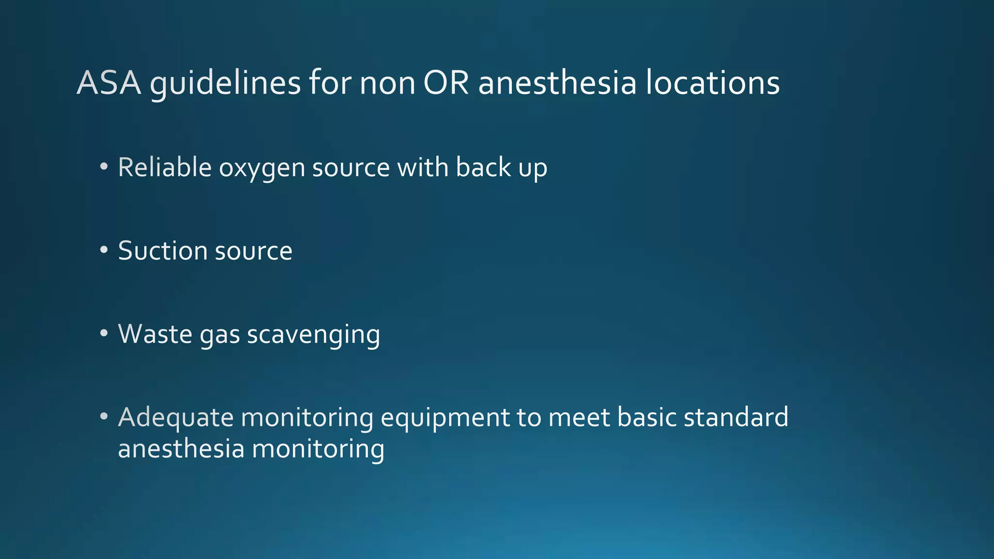 Anaesthesia for MRI, ECT, Cardioversion | PPT