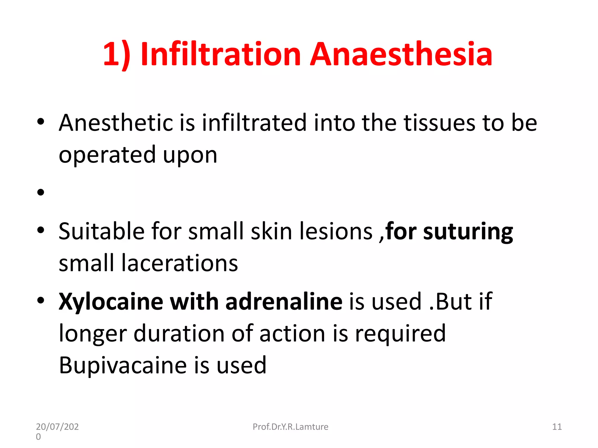 Anaesthesia ---- | PPTX