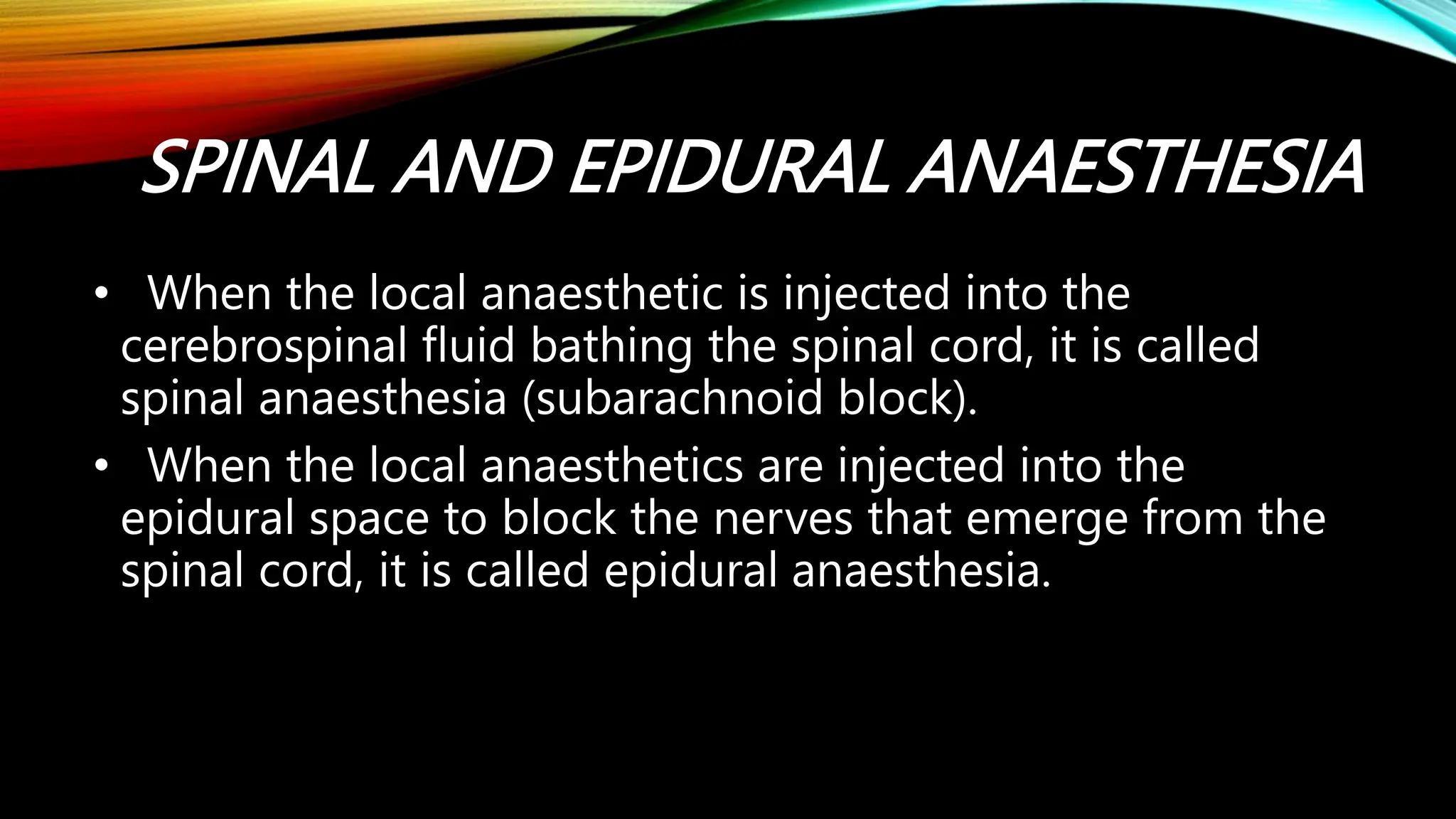 Anaesthesia detailed ppt medical surgery | PPTX