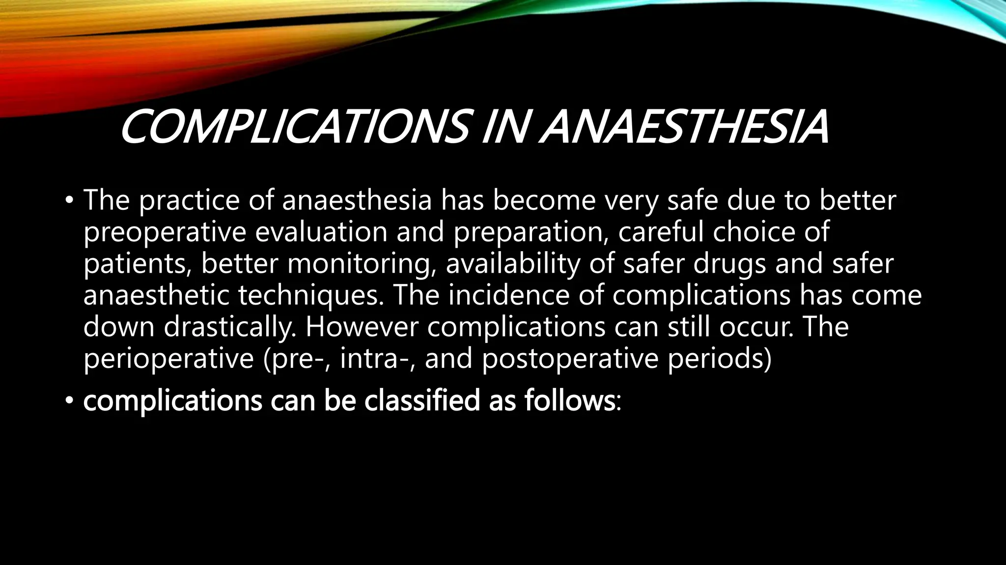 Anaesthesia detailed ppt medical surgery | PPTX