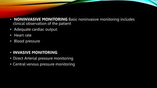 Anaesthesia detailed ppt medical surgery | PPT