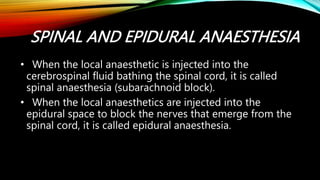 Anaesthesia detailed ppt medical surgery | PPTX