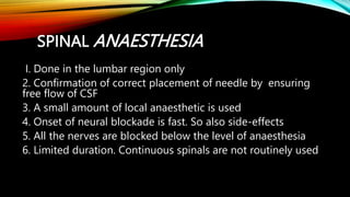 Anaesthesia detailed ppt medical surgery | PPTX