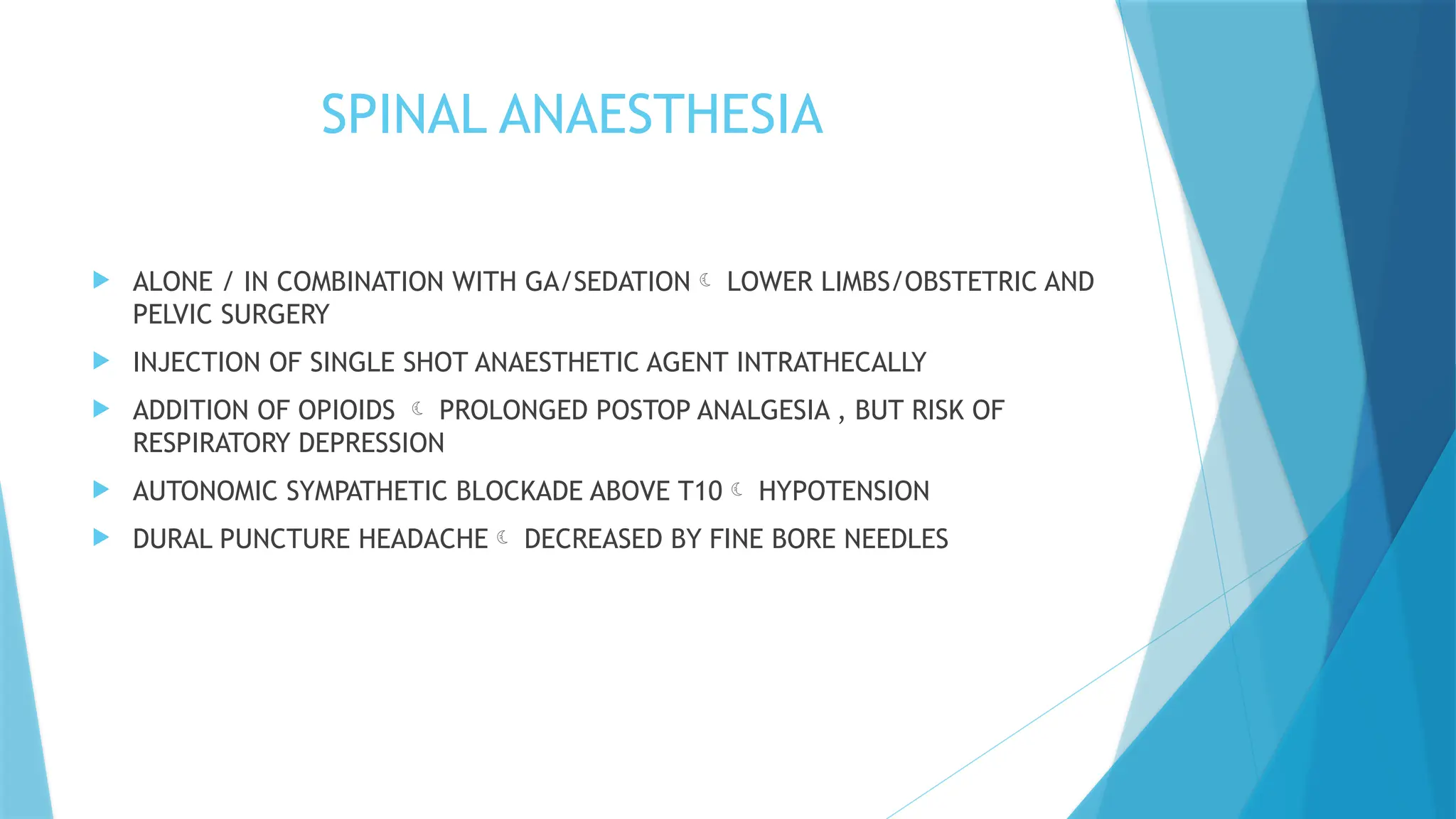 ANAESTHESIA...PPT surgery topic contains 25 slides | PPT