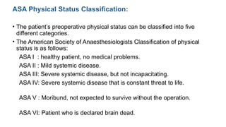 Classification and types of anaesthesia.pptx