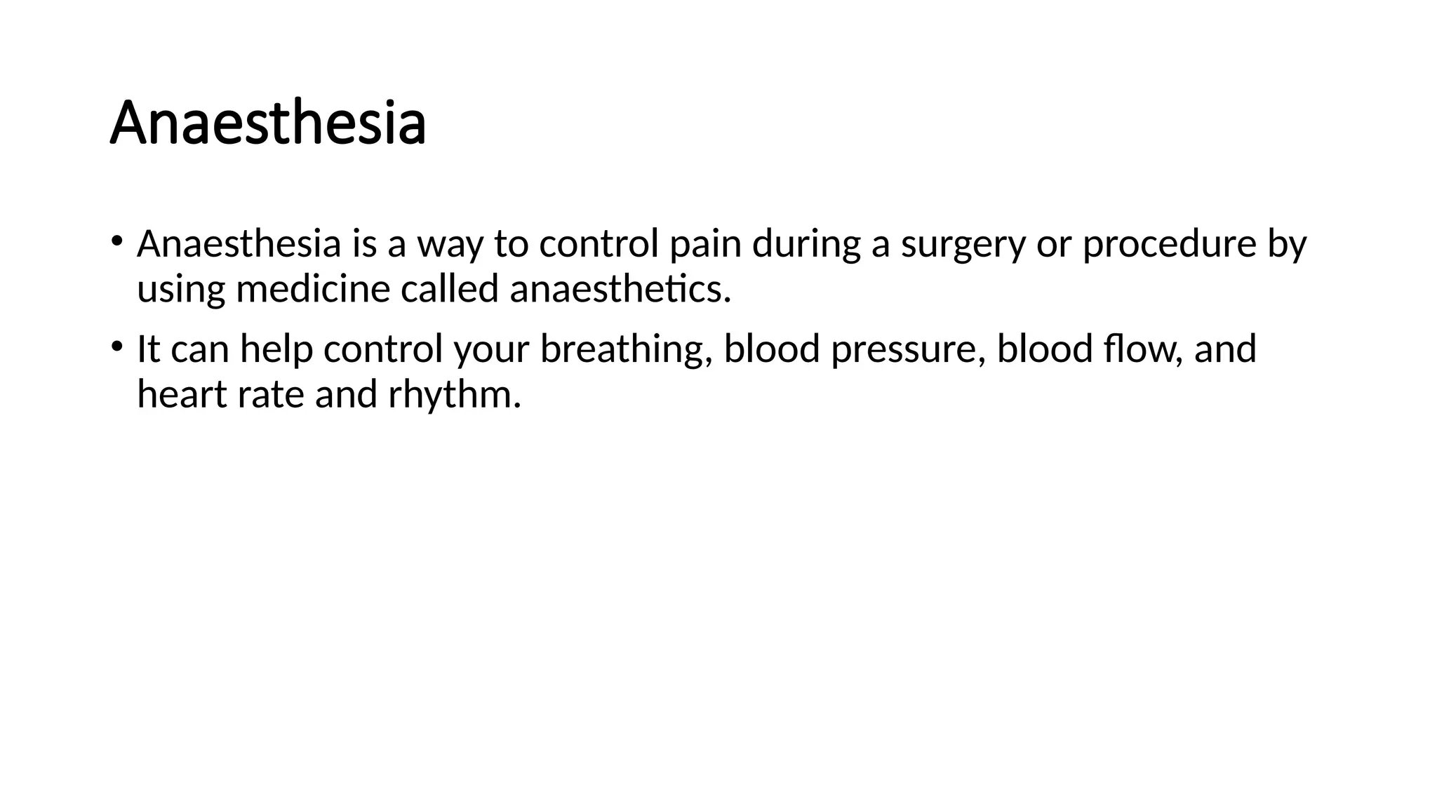 Anaesthesia in Theater nursing basics done. | PPTX