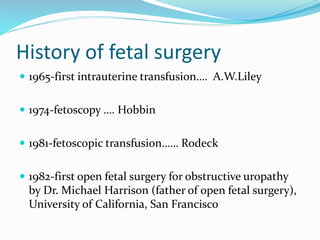 Anaesthesia for-fetal-surgery | PPT