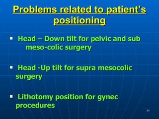 Anaesthesia For Laparoscopic Assisted Surgery Dr. Shailendra | PPT