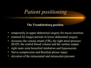 Anaesthesia For Laparoscopy | PPT