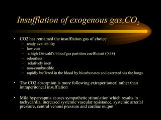 Anaesthesia For Laparoscopy | PPT