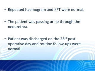 ANAESTHESIA AND ANALGESIA IN CLASSIC BLADDER EXSTROPHY REPAIR.pptx