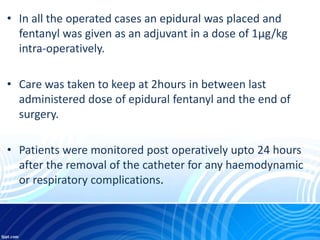 ANAESTHESIA AND ANALGESIA IN CLASSIC BLADDER EXSTROPHY REPAIR.pptx