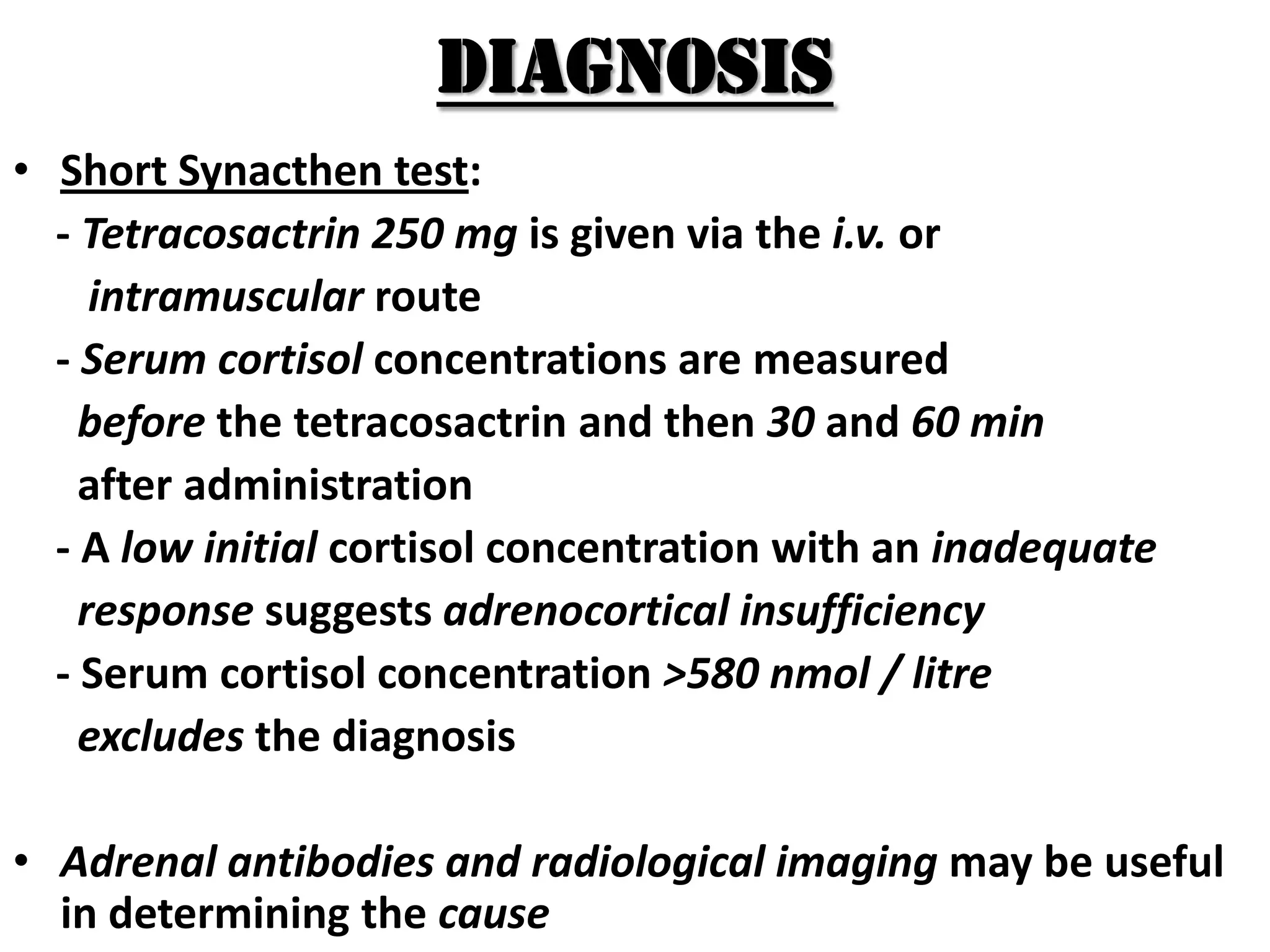 Anaesthesia and disorders of adrenal cortex | PPTX