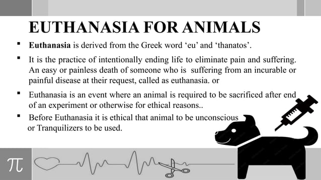 Anesthesia and Euthanasia | Biostatistics and Research Methodology | M. Pharm.pptx