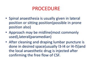 Anaesthesia and its types. aga umar tariq | PPTX