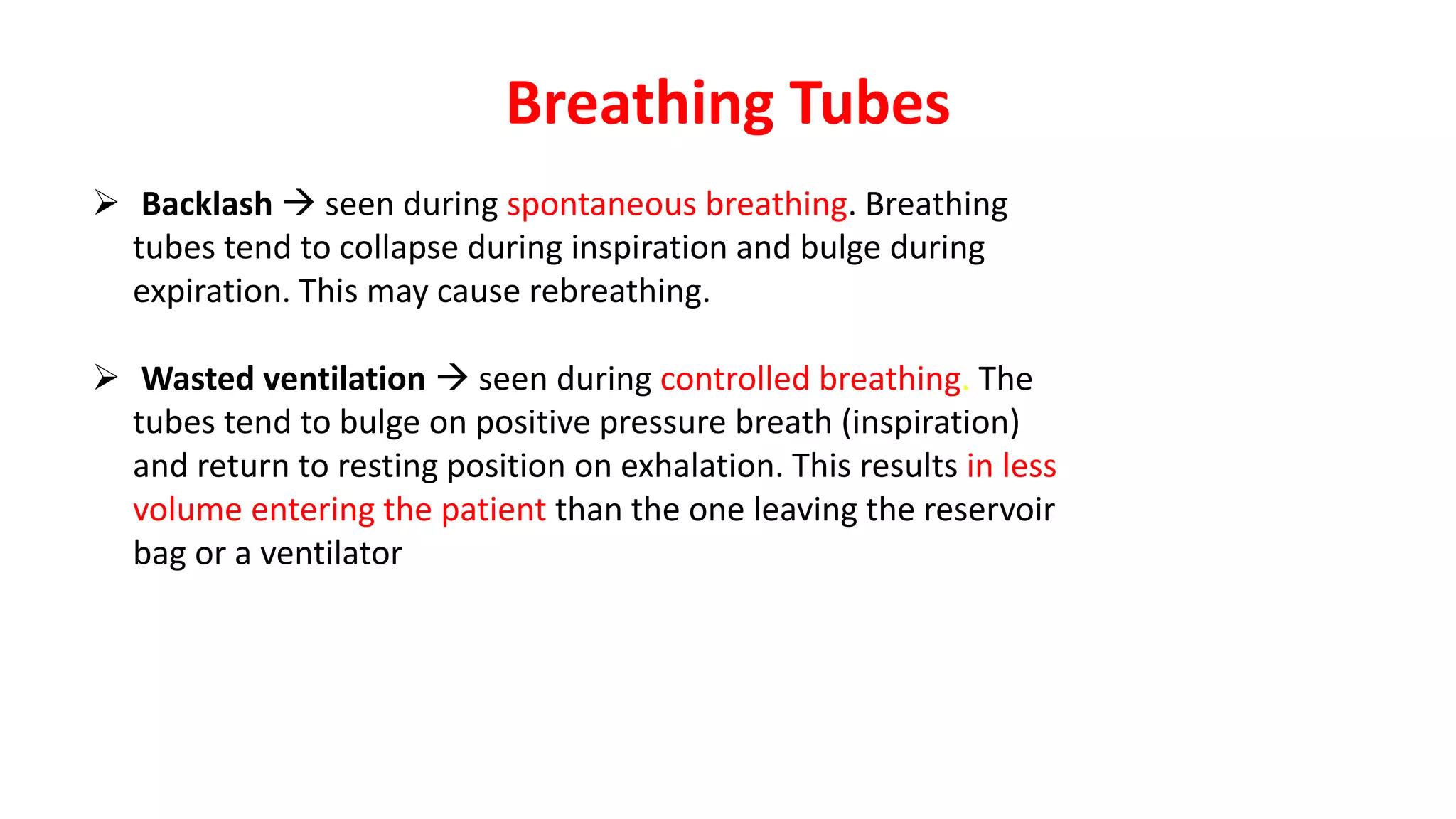Anaesthesia breathing systems | PPTX