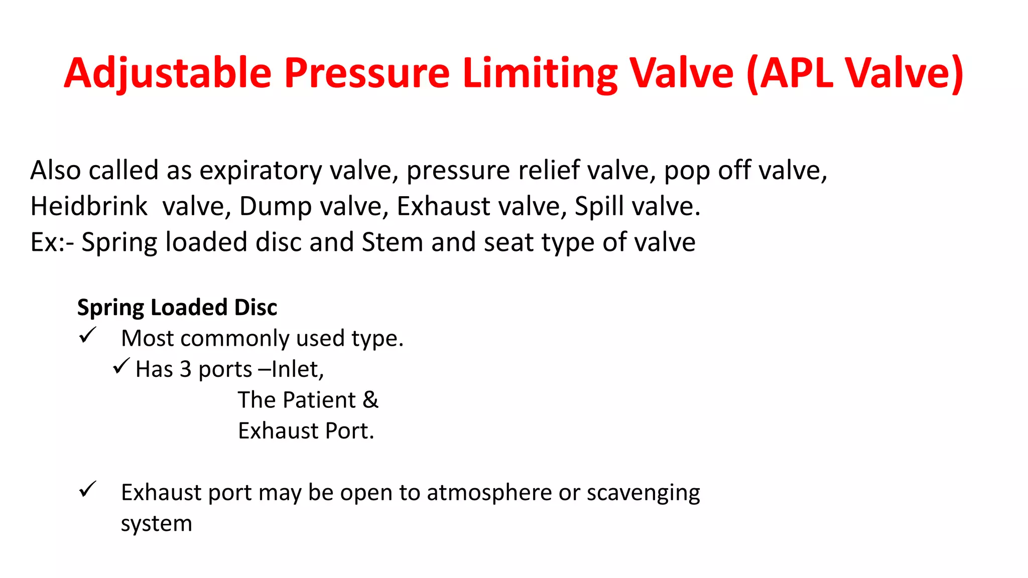 Anaesthesia breathing systems | PPTX
