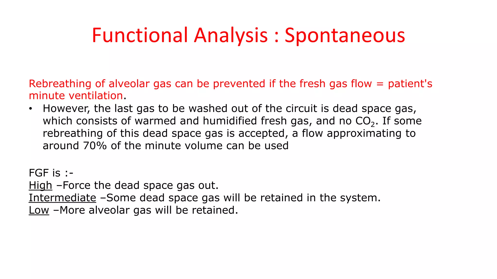 Anaesthesia breathing systems | PPTX