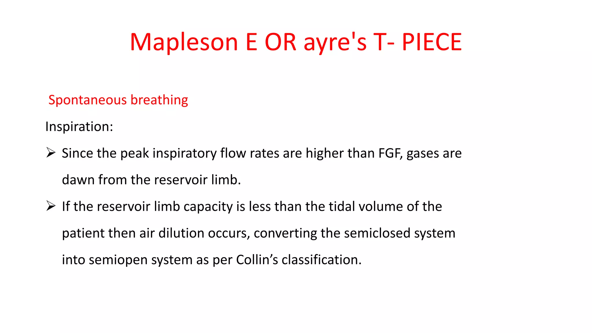 Anaesthesia breathing systems | PPTX
