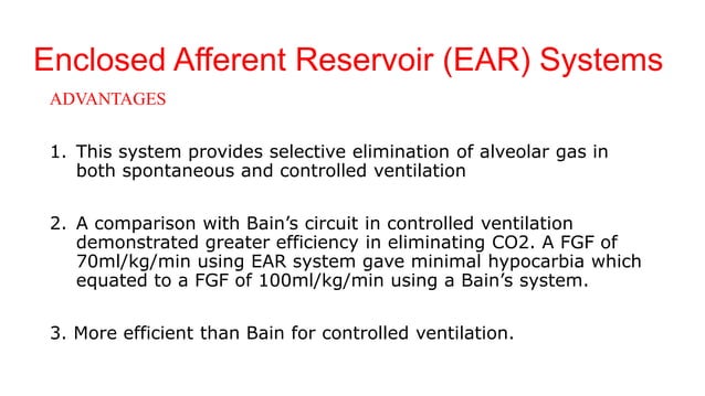 Anaesthesia breathing systems | PPTX