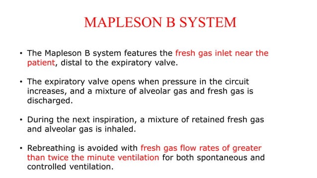 Anaesthesia breathing systems | PPTX