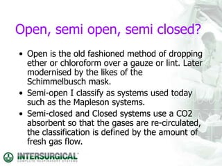 Anaesthesia breathing systems | PPT