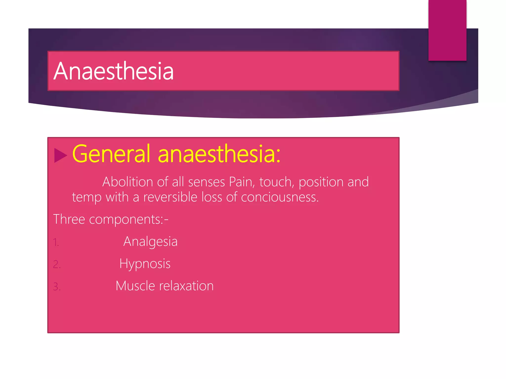 Anaesthesia by_ Arindam | PPTX
