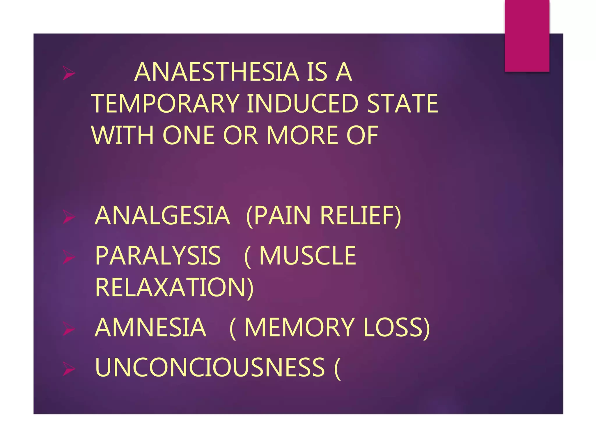 Anaesthesia by_ Arindam | PPTX