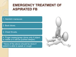 ANAESTHESIA FOR A CHILD WITH FOREIGN BODY IN AIRWAY | PPTX